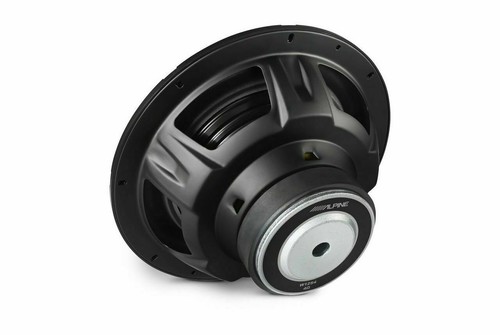 Alpine W12S4, Bass Series Single 4 Ohm Voice Coil 12" Subwoofer - 750W ...