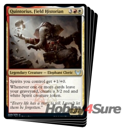 Quintorius, Field Historian X4 M/NM Magic MTG Strixhaven: School Of ...