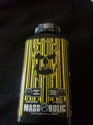 chaotic labz Massabolic Anabolic LEGAL Formula 30 capsules muscle and ...