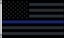 3x5 USA Police Memorial Thin Blue Line Subdued Flag 3'x5' Banner Brass ...