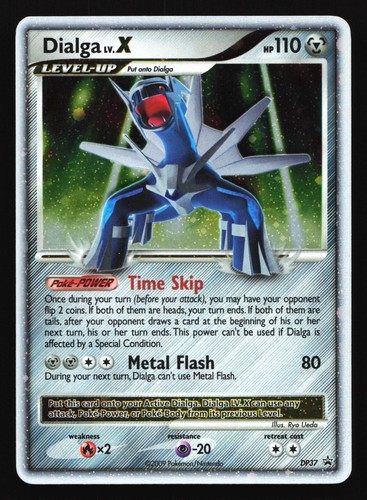 Pokemon Dialga LV. X DP37 Diamond & Pearl Holo Black Star Promo LP | eBay