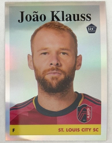 2023 Topps Chrome MLS 1958 Insert Joao Klauss RC Card #58T-12 St. Loius ...