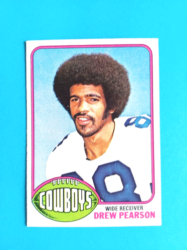 1976 TOPPS DREW PEARSON #313 BASE CARD DALLAS COWBOYS EX-MINT CLEAN | eBay