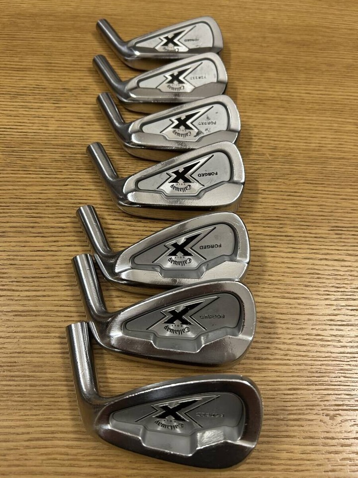 Callaway X FORGED Iron Set 7 Clubs 4-Pw Head Only | eBay