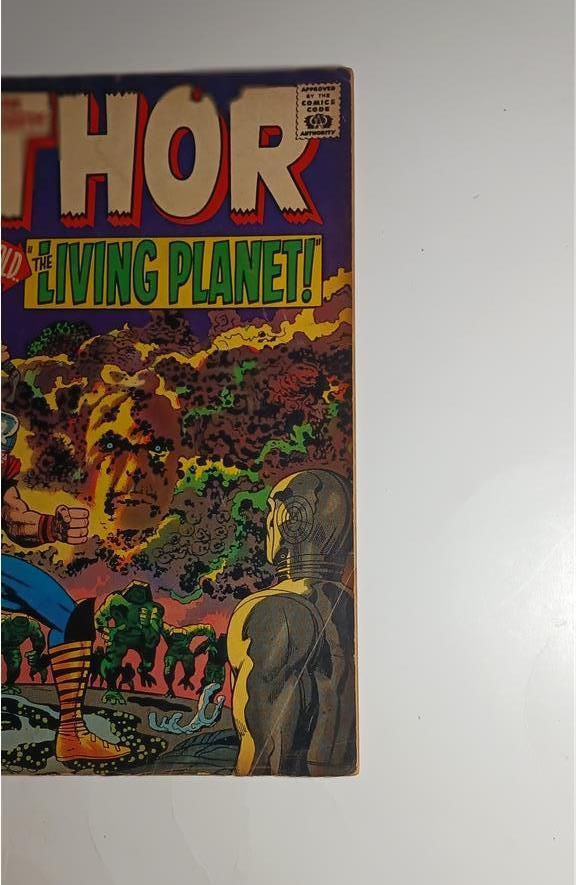 MIGHTY THOR #133 OCT 1966 MARVEL COMICS FIRST APP EGO LIVING PLANET VG ...