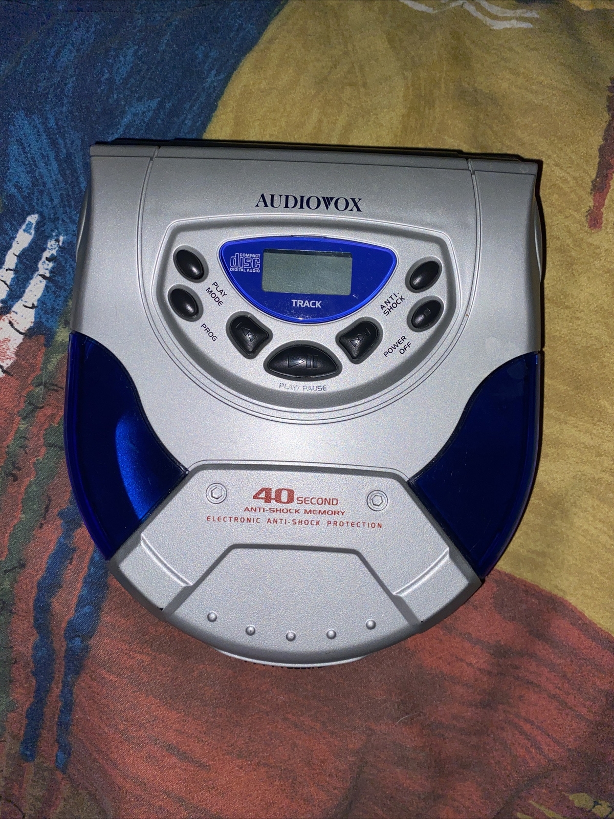 Audiovox Discman Portable Player 40sec Compact Disc. Anti-shock ...