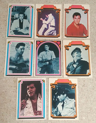 Elvis Presley Boxcar Trading Cards 1978 Set of 8 | eBay