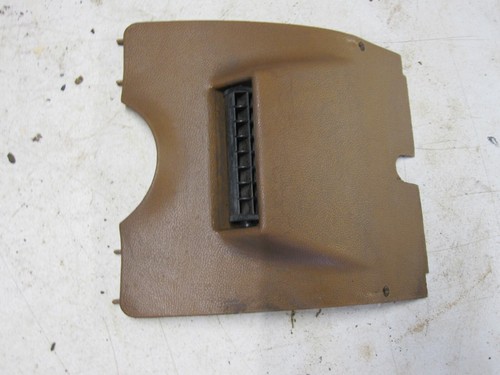 76 AMC PACER BROWN LEFT LOWER DASH PANEL COVER W/ VENT UNDER COLUMN OEM ...