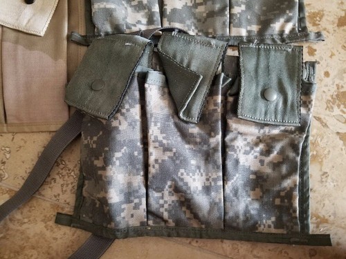 USGI OCP Molle II Bandoleer 6-Mag Pouch, Plus 2 ACU, 2 DCU Bandoliers ...