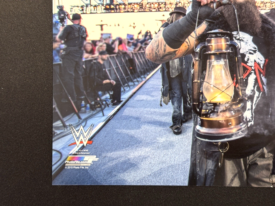 BRAY WYATT WWE Official Licensed Photofile 8x10 Photo Wrestlemania ...