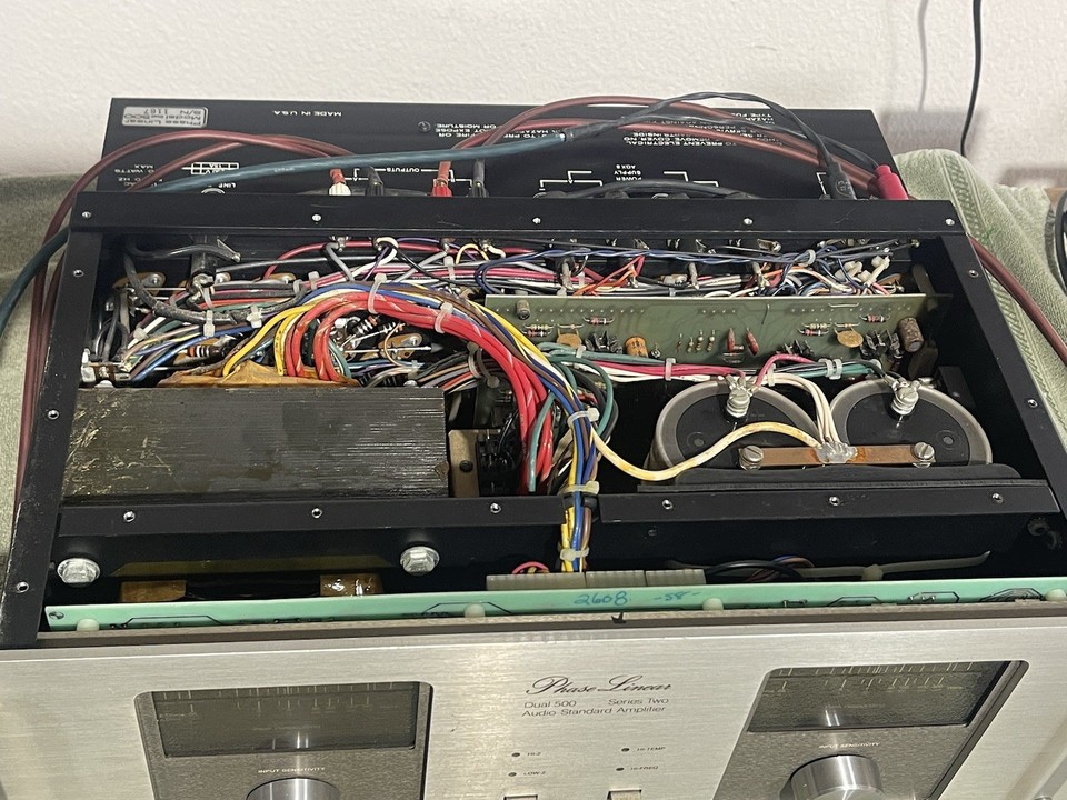 Vintage Phase Linear Dual 500 Series Two Stereo Amplifier | eBay