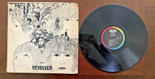 The Beatles REVOLVER Capitol Records (Rainbow Label) Mono 1966 LP First ...