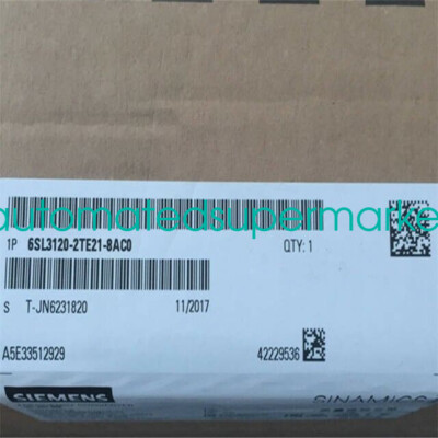 1PC NEW Siemens 6SL3120-2TE21-8AC0 Power module Shipping by DHL/FedEX ...