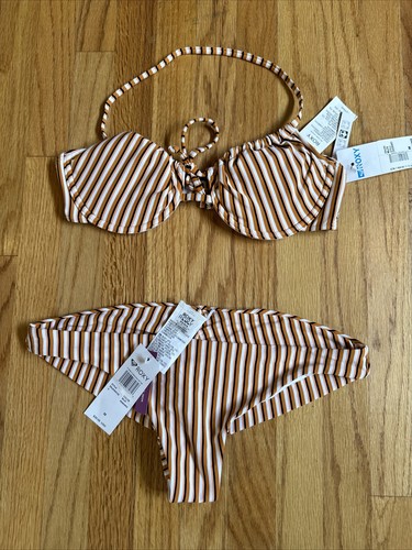 NWT Roxy Woman’s Bikini 2pc Pt Beach Classics Size M | eBay