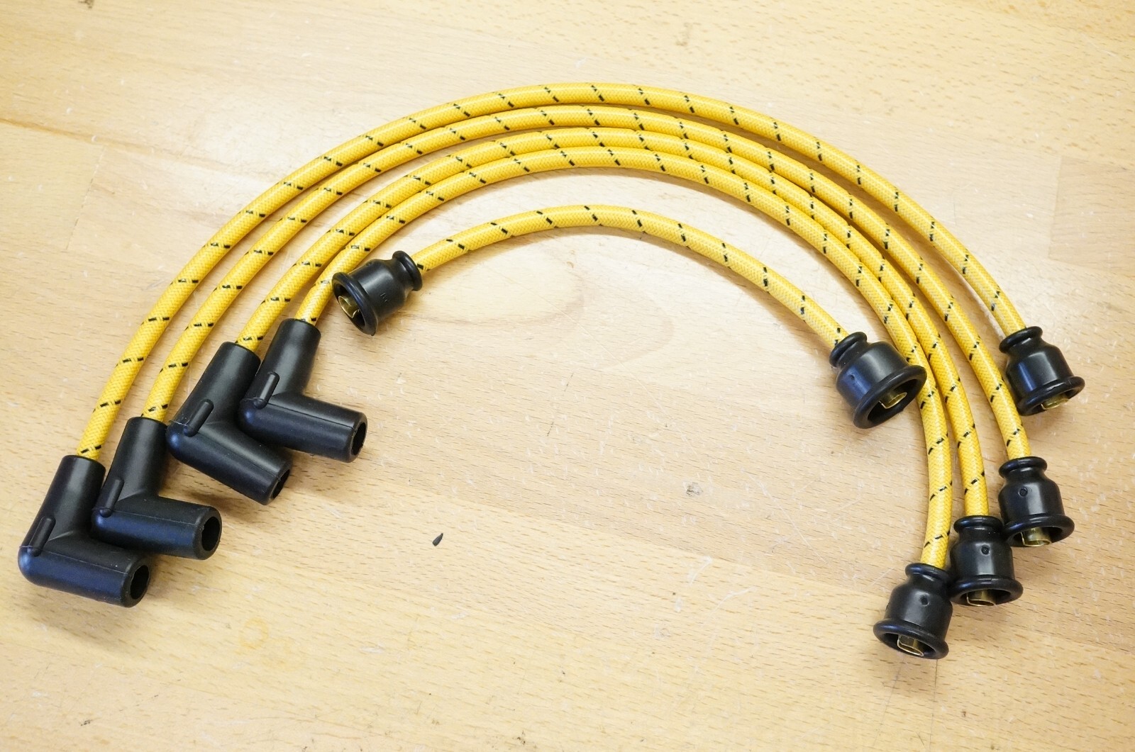 IH International 184 Cub Lo-Boy Yellow Cloth Covered Copper Spark Plug ...