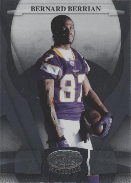 2008 Leaf Certified Materials - #77 Bernard Berrian for sale online | eBay