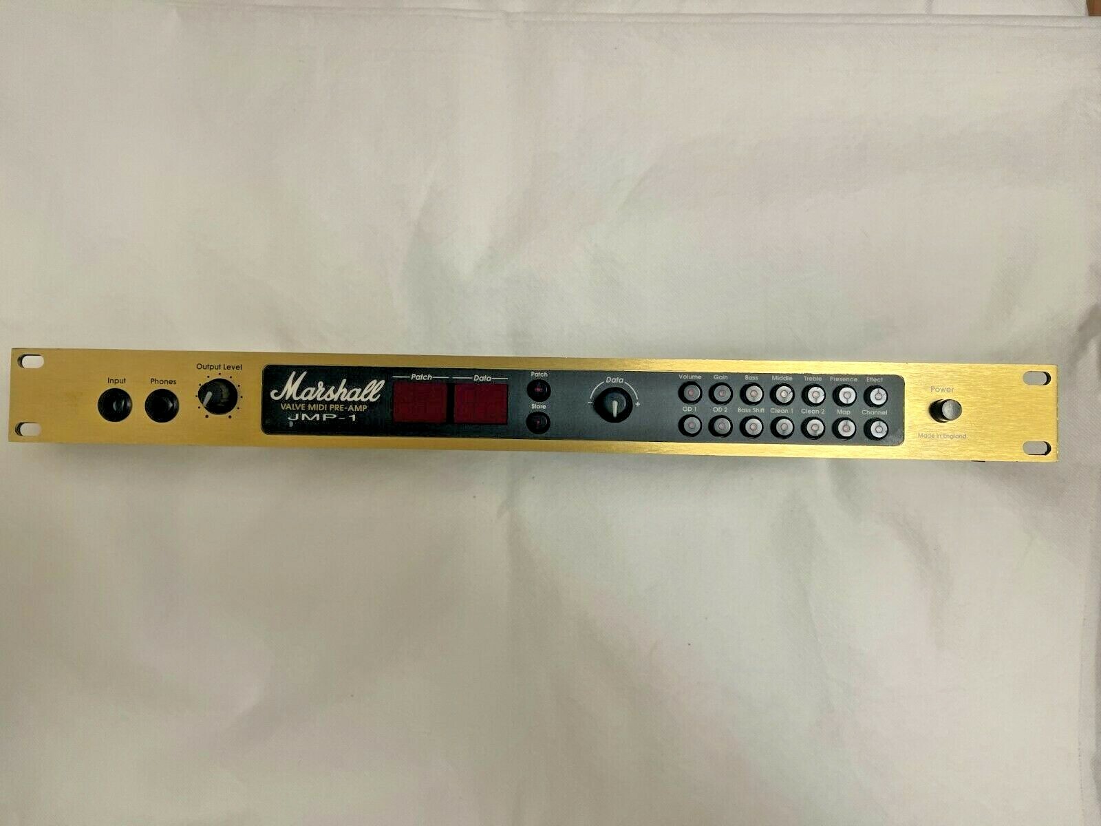 Marshall Jmp-1 Tube Guitar Midi Preamp JMP1 Rack Pre-amp 2101 for sale ...