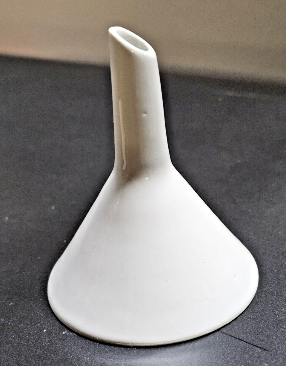 FISHER Porcelain Ceramic 20mL Hirsch-Type Funnel Perforated Plate 55mm ...