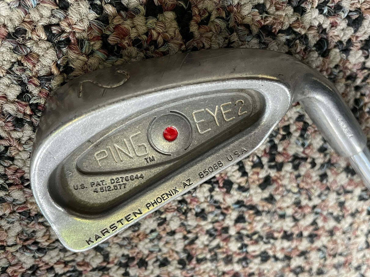 Ping Eye 2 Red Dot 2 Iron Ping Stiff Flex Shaft Tour Wrap Style Grip | eBay