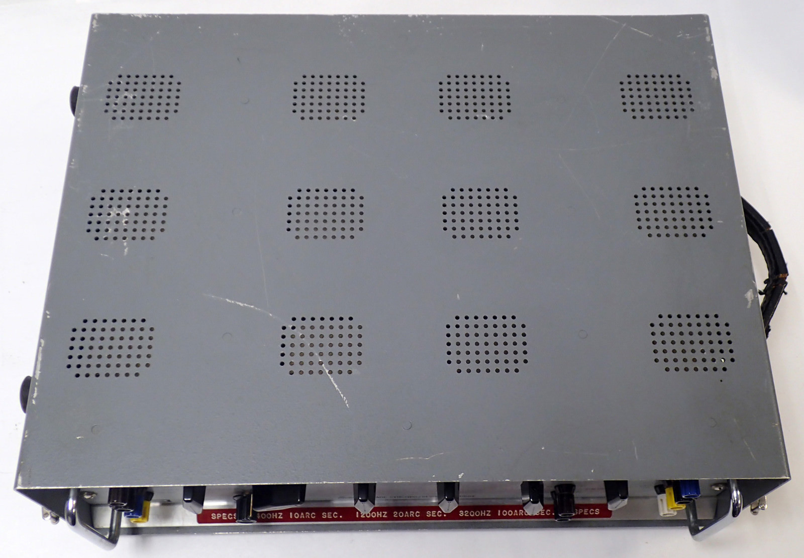 SINGER GERTSCH DSRB-5C-8 DECADE SYNCHRO / RESOLVER BRIDGE 400 Hz, 10 ...