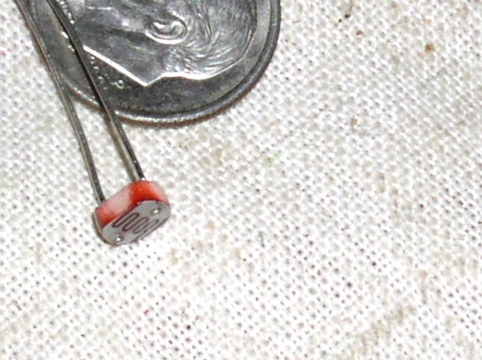 5 CDS LDR CADMIUM SULFIDE PHOTOCELL LIGHT SENSOR PHOTO CELL RESISTOR ...