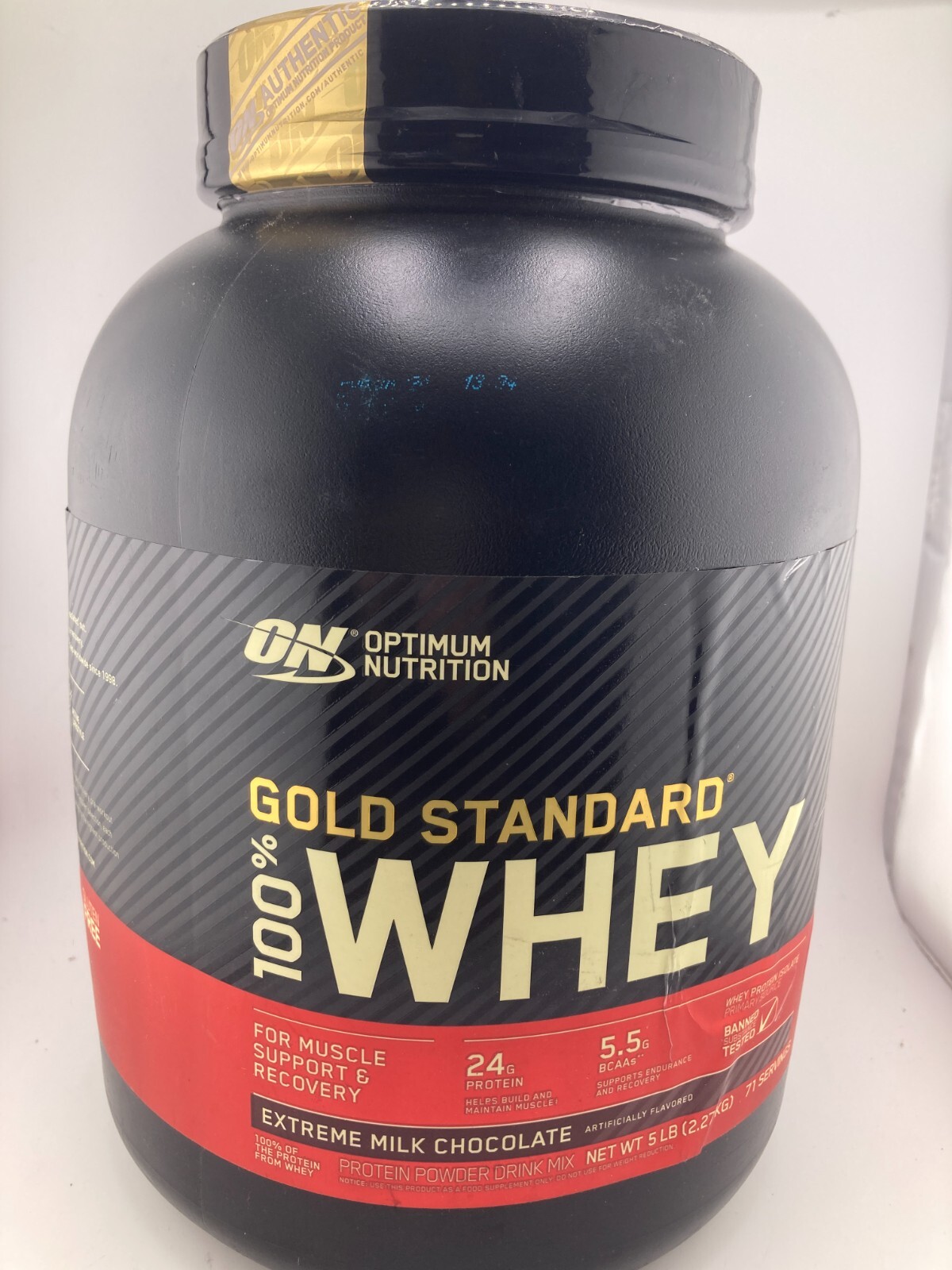 Optimum Nutrition Gold Standard 100% Whey Extreme Milk Chocolate 5Lbs ...