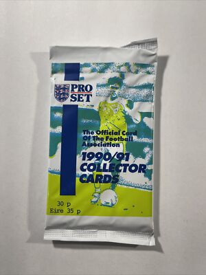 1990-91 Pro Set Soccer Football Collector Trading Cards New Factory ...