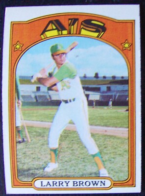 Topps 1972. LARRY BROWN card #279. | eBay