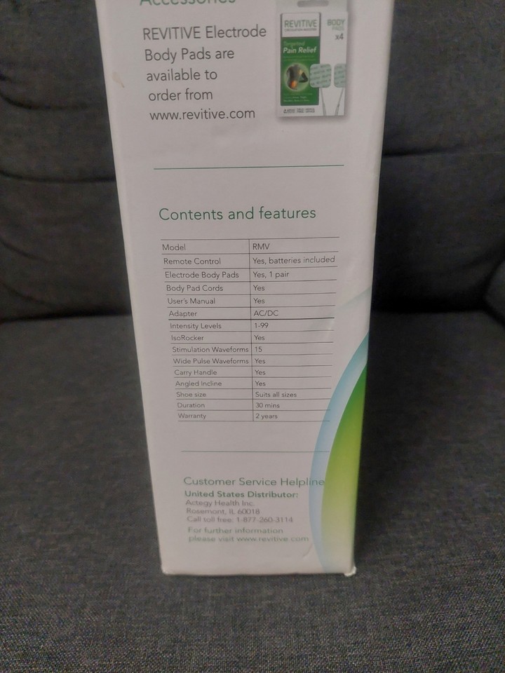 REVITIVE Circulation Booster RMV Advanced Performance Isorocker No ...