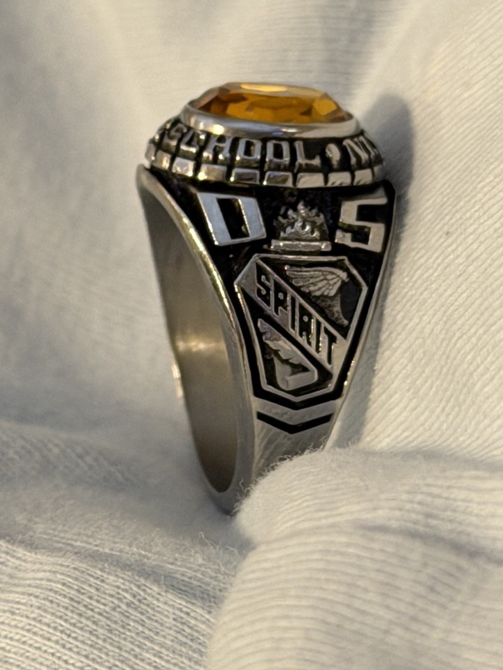 Class Ring Middle School 2005 Size 9 Balfour Celestrium with topaz ...