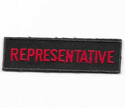 1958-1971 Representative Position Patch Left Twill Cloth Back Exploring ...