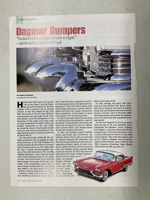 HMN 750 Article That's Design Dagmar Bumpers 1946 Cadillac Oct 2006 1 ...