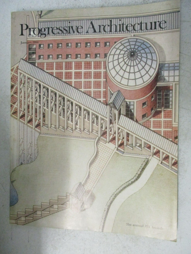 PROGRESSIVE ARCHITECTURE MAGAZINE JANUARY 1984 31ST ANNUAL AWARDS VAN ...