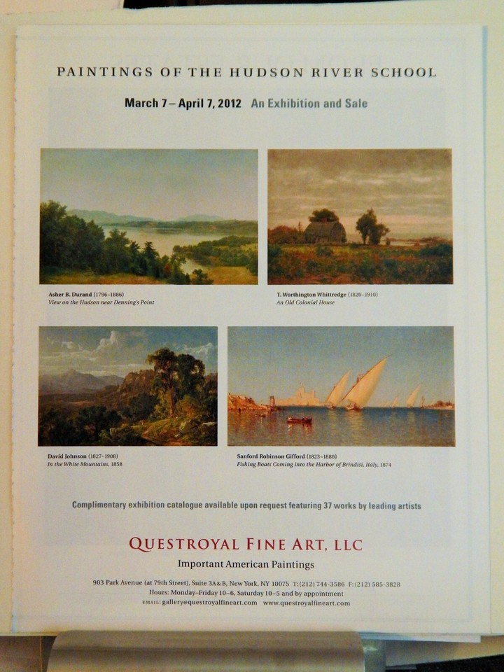 IRENE RICE PEREIRA / ASHER B DURAND ART PIECES ORIG VTG 2012 ...