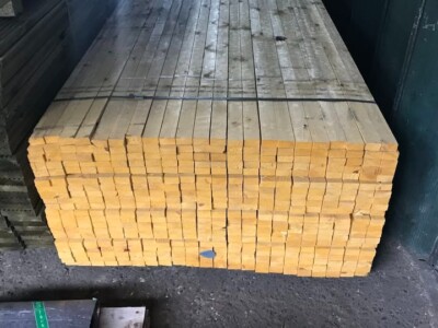 3.6m Yellow Roof / Slate Timber Wood Lats 2 X 1 Pack Of 10 | eBay UK
