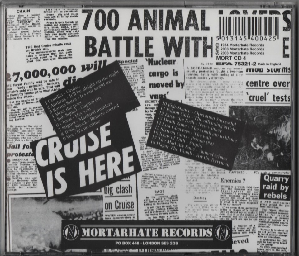 Who? What? Why? When? Where? (Mortarhate CD 2003) 80s Anarchopunk ...