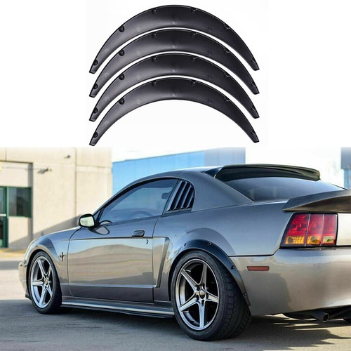 3.5" Fender Flares Extra Wider Body Kit Wheel Arches For Ford Mustang ...