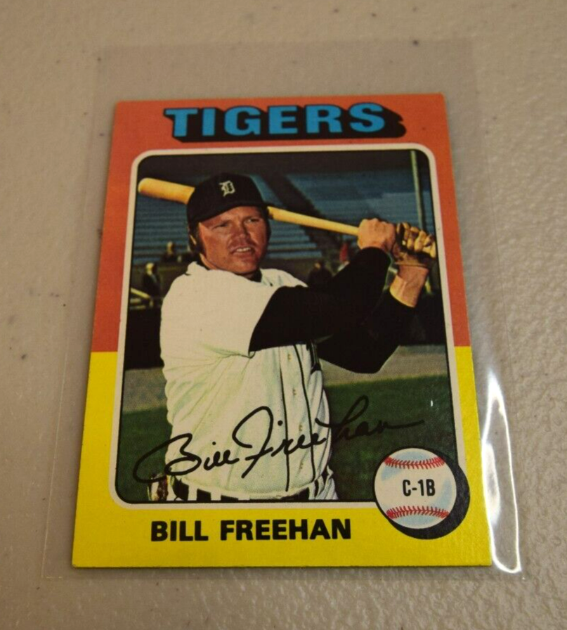 BILL FREEHAN 1975 TOPPS MINI BASEBALL CARD #397 DETROIT TIGERS | eBay