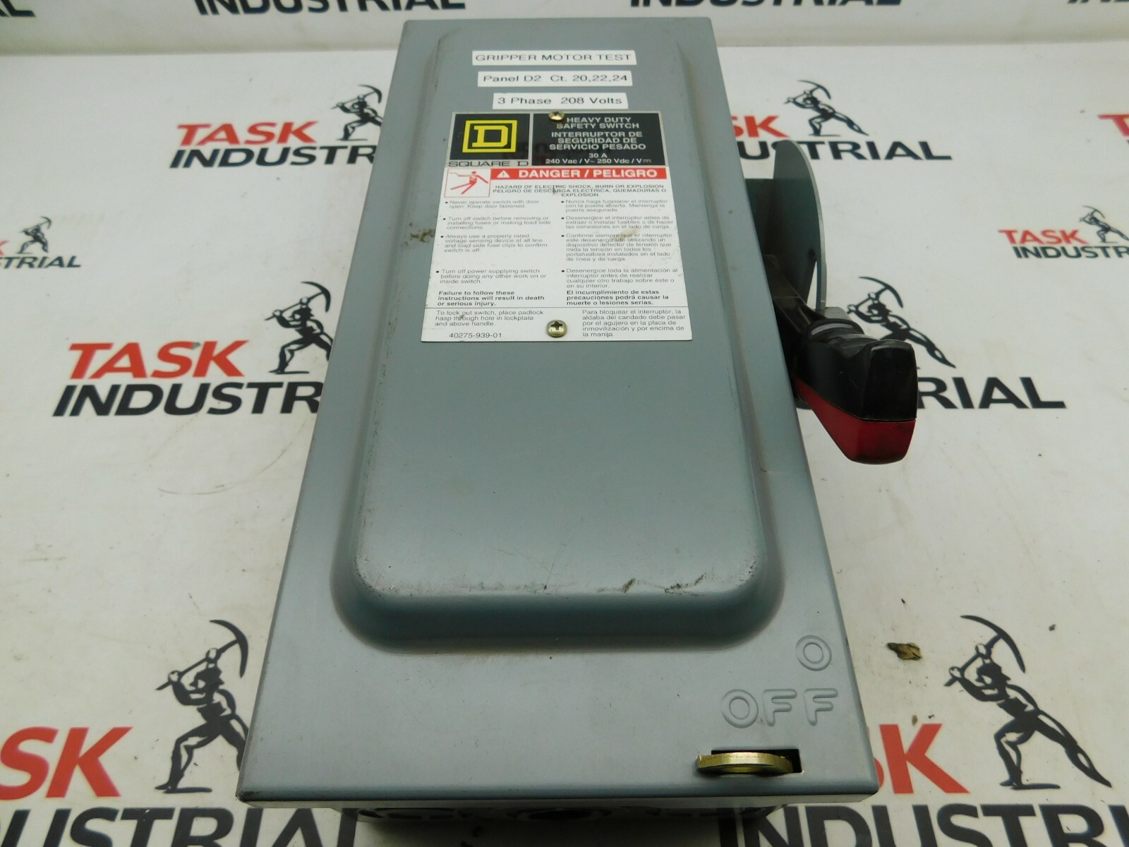 Square D CAT No. H321N 30A 50/60Hz Type 1 Enclosure | eBay