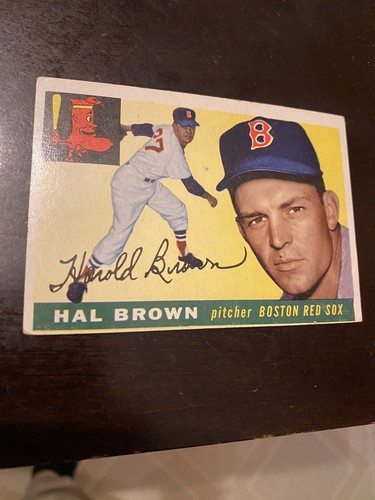 1955 Topps Baseball Hal Brown #148 Boston Red Sox | eBay