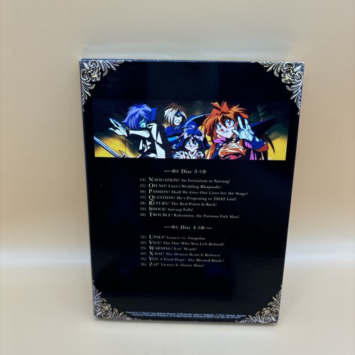 Slayers - The Complete First Season (DVD, 2007, 4-Disc Set, Digipak ...