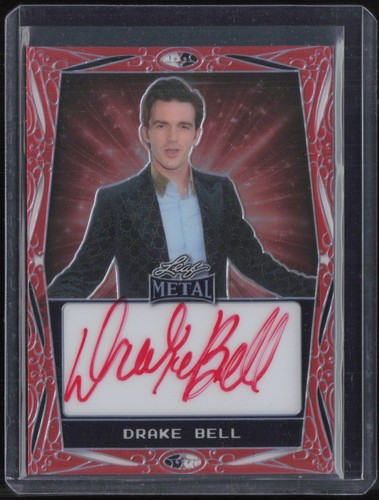 2024 Leaf Metal Prismatic Red Drake Bell 110/199 Auto Autograph | eBay