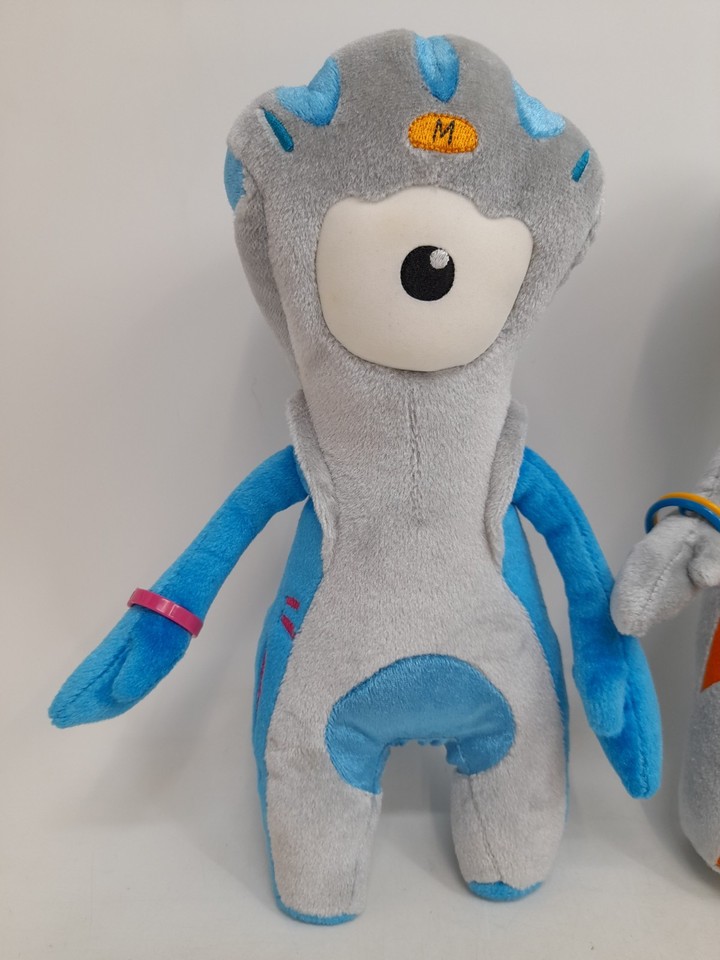London 2012 Olympics Wenlock and Mandeville Plush Toys 12" | eBay