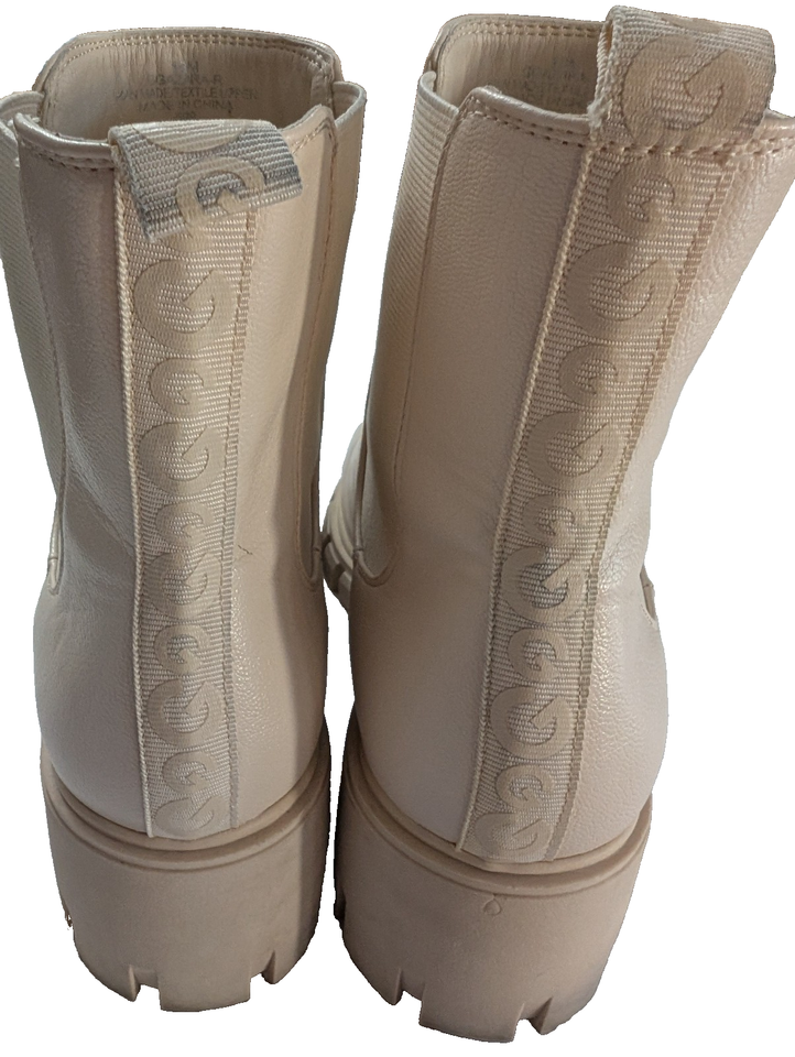 Guess GBG Ivory Chelsea Boots Lug Soles Women's Sz 10M | eBay