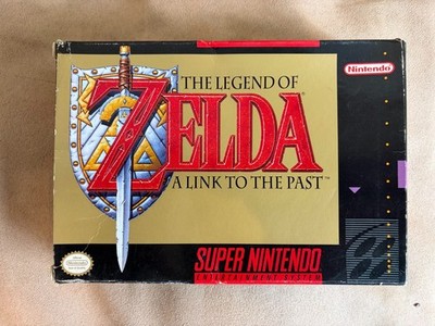 The Legend of Zelda: A Link to the Past Complete in Box (Nintendo SNES ...