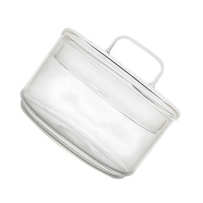 1 Set of Transparent Fruit Bowl Glass Salad Serving Bowl Transparent ...