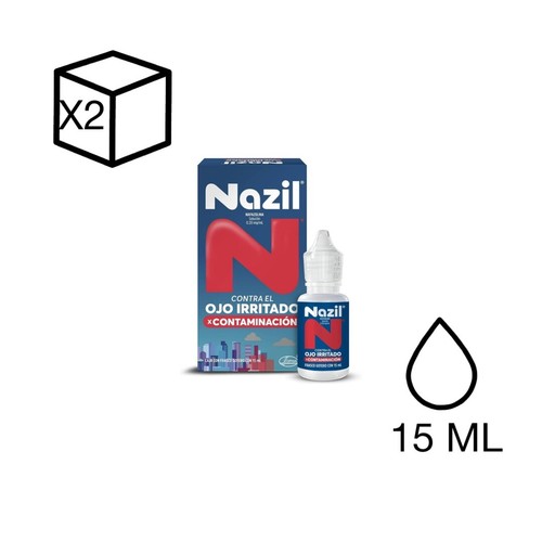 X2 NAZIL SOLUTION EYE CARE POLLUTION 15ML EA | eBay