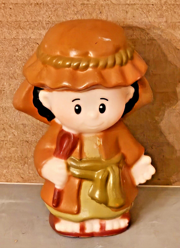 Fisher Price Little People JOSEPH SHEPHERD Figure CHRISTMAS NATIVITY ...