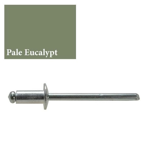 PALE EUCALYPT / MIST GREEN Rivet 73 AS 4-4 (dia 1/8" - 3.2mm ...