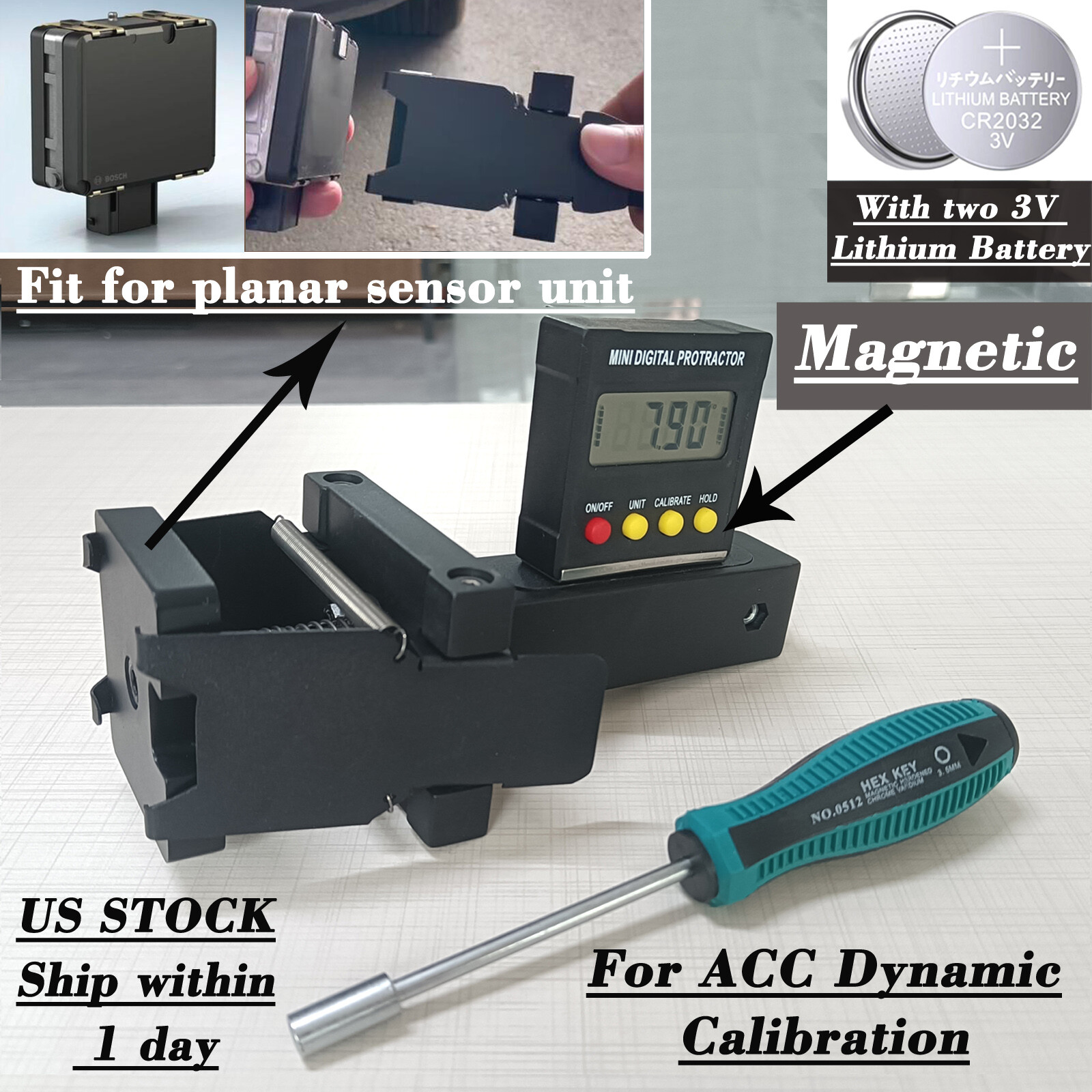 ADAS Radar Angle Leveling Tool Dynamic Calibration ACC Radar Sensor ...